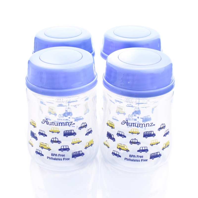 Autumnz Wide Neck Breastmilk Storage Bottles 5oz (Box of 4) - Just4bb.com